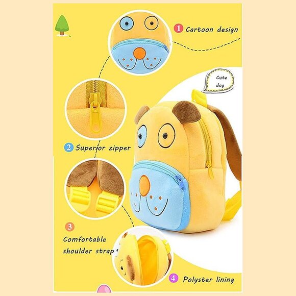 Accessories | Zoo Animals Backpacks Cute Yellow | Poshmark